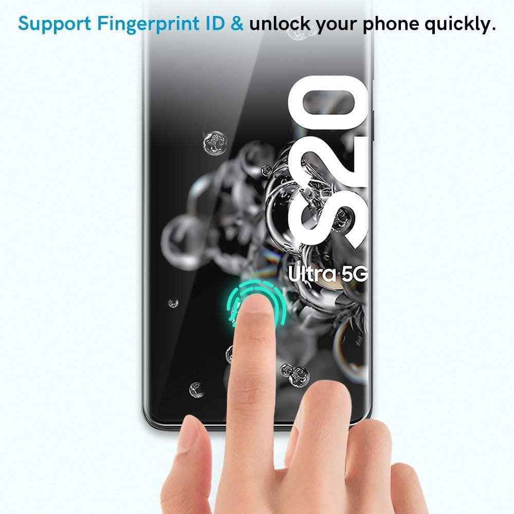 Fingerprint Unlock Sticker Film for Galaxy S25/S24/S23/S22 / S21/ S20 ...