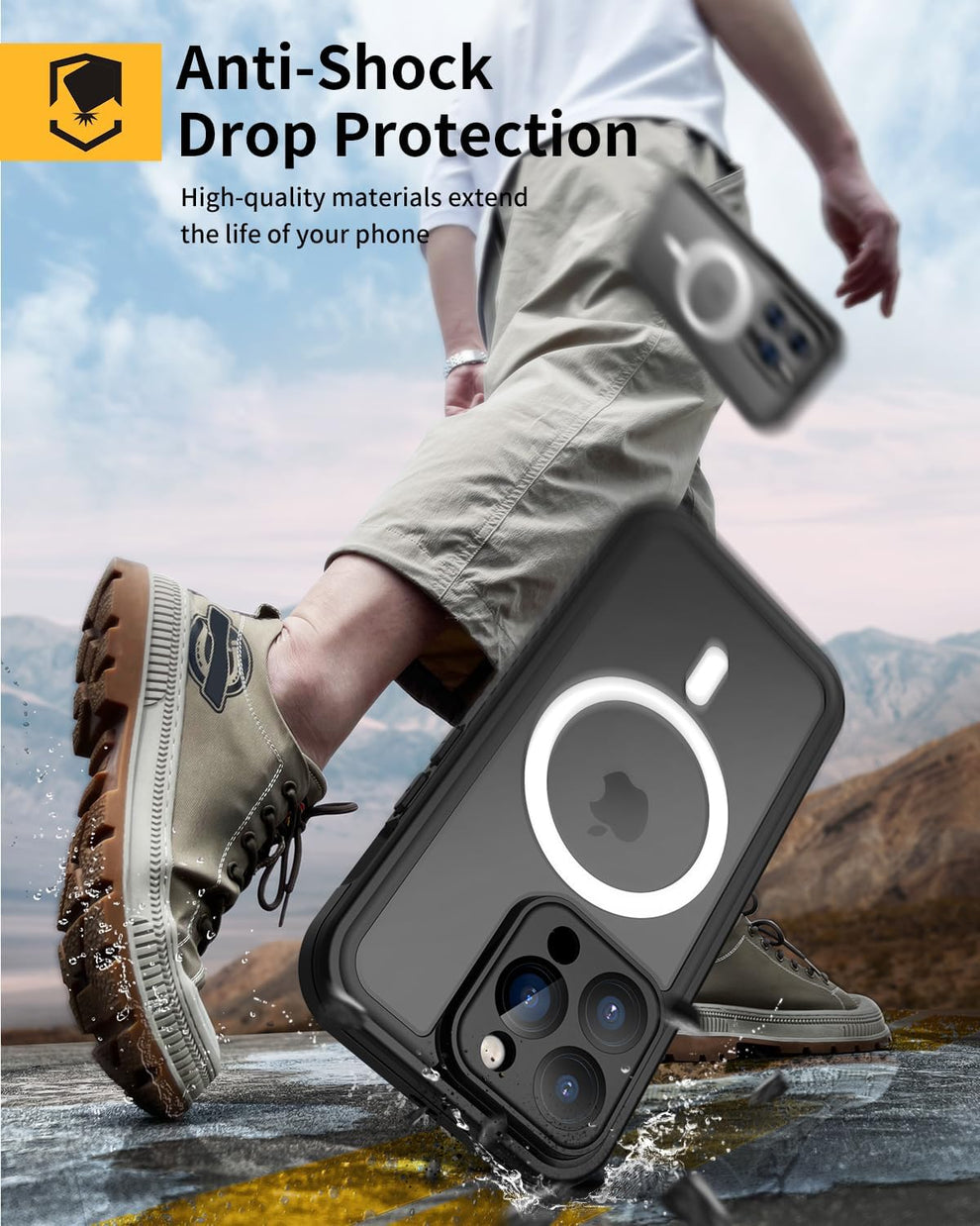 iPhone 14/Pro/ Plus/ 14 Pro Max Magsafe Waterproof Full-Body Case ...