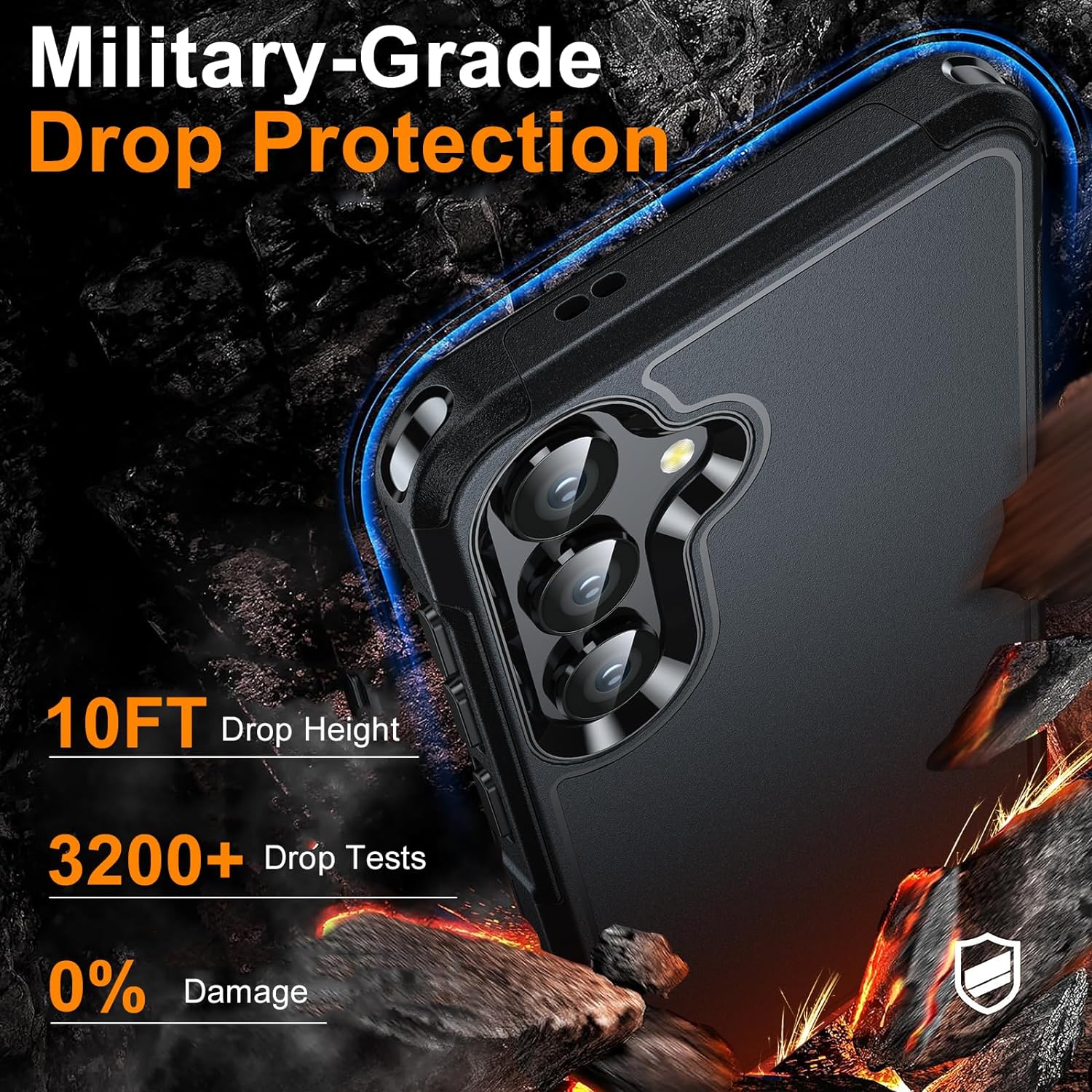 Samsung Galaxy A16 5G Shockproof Military Grade Protection Case ...